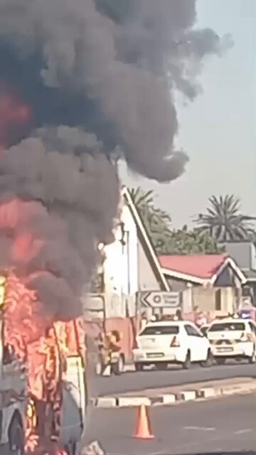 Massive Explosion Rocks Cape Town As Taxi petrol is bombed ...